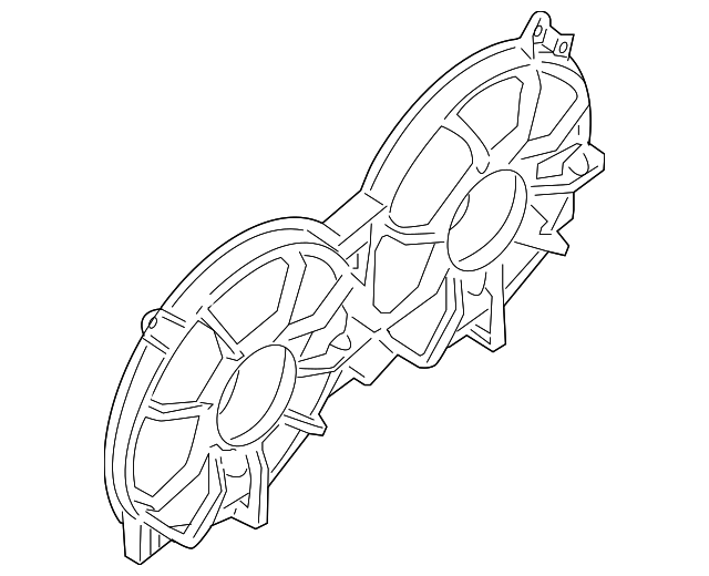 2009-2014 Nissan Maxima Fan Shroud 21483-9N00A | TascaParts.com