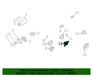 167-820-30-01 - Speaker 2020-2024 Mercedes-Benz | AutoNationParts.com
