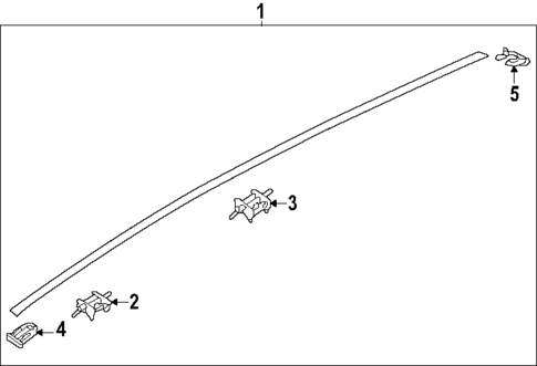 Exterior Trim - Roof for 2024 Hyundai Kona | QuirkParts