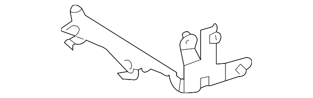 221-540-02-40 - Upper Bracket 2007-2010 Mercedes-Benz | Mercedes-Benz ...