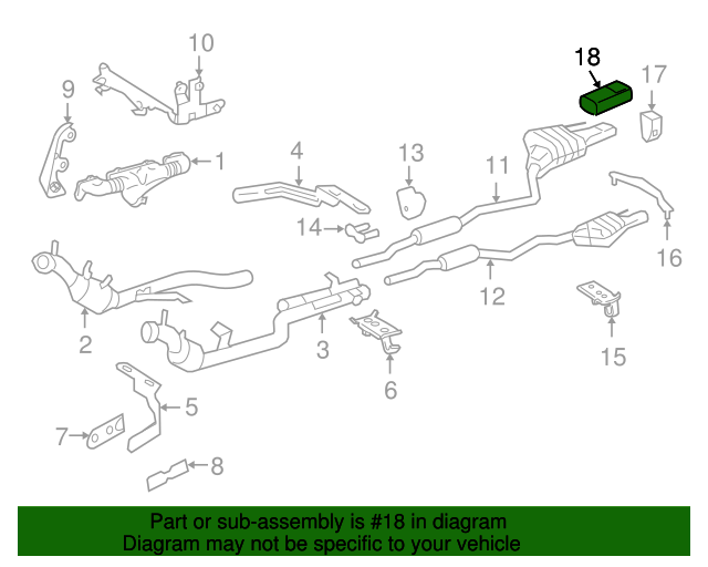 221-490-13-27 - Tailpipe Extension 2008-2014 Mercedes-Benz | Mercedes ...