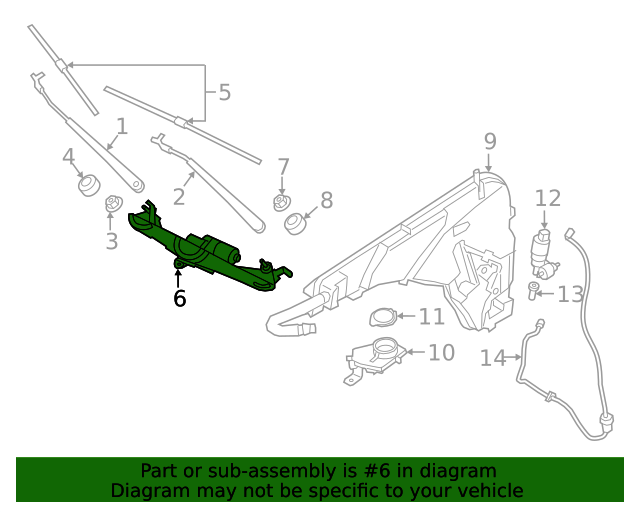Genuine BMW 61-61-7-399-004 | Linkage Assembly | FREE Shipping on Most ...
