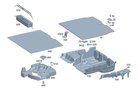Load Compartment Floor for 2025 Mercedes-Benz GLC300 | Mercedes-Benz ...