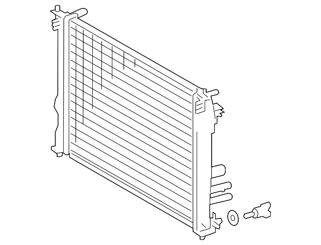16400-F0021 - Radiator Assembly - 2018-2022 Toyota | Lithia Toyota Parts