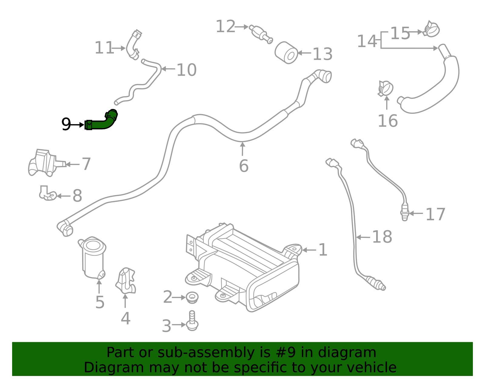 28912-3L110 - Purge Line 2020-2024 Kia Telluride | Kia Cheap Parts