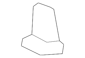 52197-22020 - Bumper Cover Support Rail Bracket - 2012-2022 Toyota ...