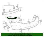 2014-2019 Toyota Corolla Side Support 52576-02110 | Toyota Parts Center