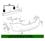 52182-02130 - Bumper Bracket - 2014-2019 Toyota Corolla | OEM Genuine ...