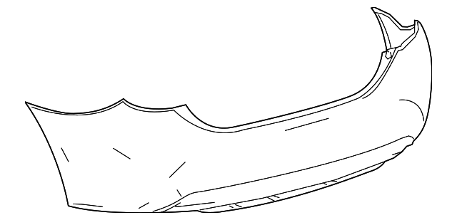 52159-03901 - Cover Rear Bumper L 2014-2019 Toyota Corolla | Longo ...