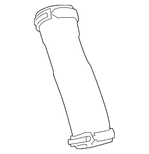 2010-2024 Jaguar Engine Coolant Hose C2Z28258 | JaguarParts.com