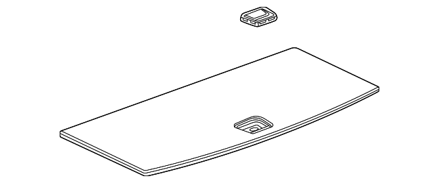 84944689 GM Parchment Load Floor Trim Panel | GM Parts Store