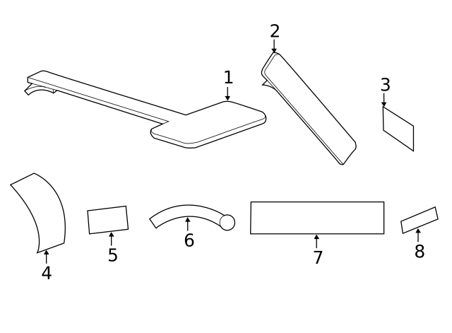 2020-2021 Jeep Gladiator Fuel Label 68403788AA | TascaParts.com