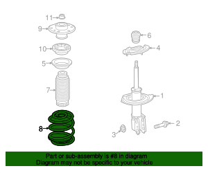 20827083 Spring - New OEM Part From GM Parts Direct | GM Parts Store