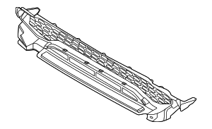 Genuine BMW 51-11-8-065-195 | Grille Center Lower - ACC | FREE Shipping ...