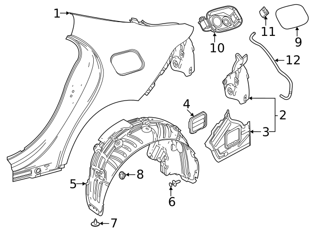 2019-2024 Mercedes-Benz Actuator Assembly 0008208312 | Mercedes-Benz ...