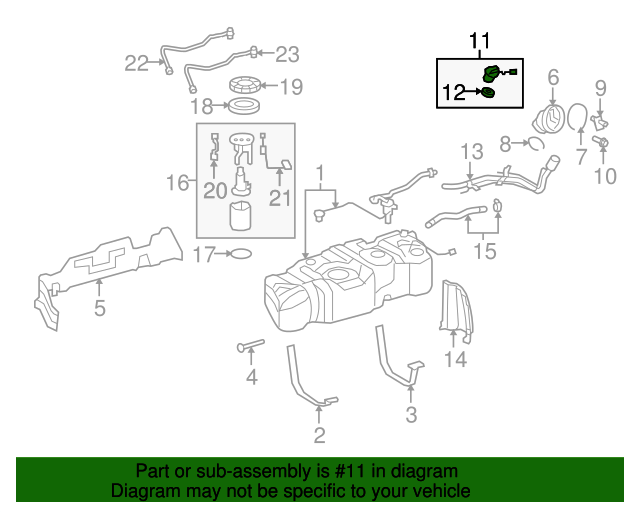 77300-0C010 - Filler Cap - 2009-2016 Toyota | OEM Genuine Toyota Parts
