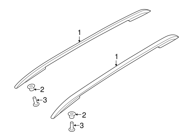 2015-2024 Ford Edge Roof Rack FT4Z-5855107-BA | Blue Springs Ford