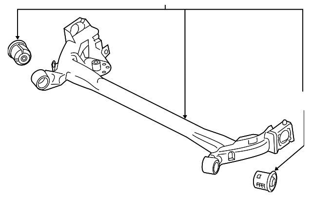 55100-M7000 - Axle Beam 2019-2024 Kia Forte | Kia.Parts Store