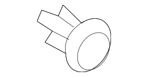 86590-3X000 - Under Cover Clip 2019-2024 Kia Forte | Genuine Kia Parts