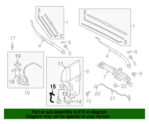 2017-2019 Genesis G90 Outlet Hose 98650-D2000 | OEM Parts Online