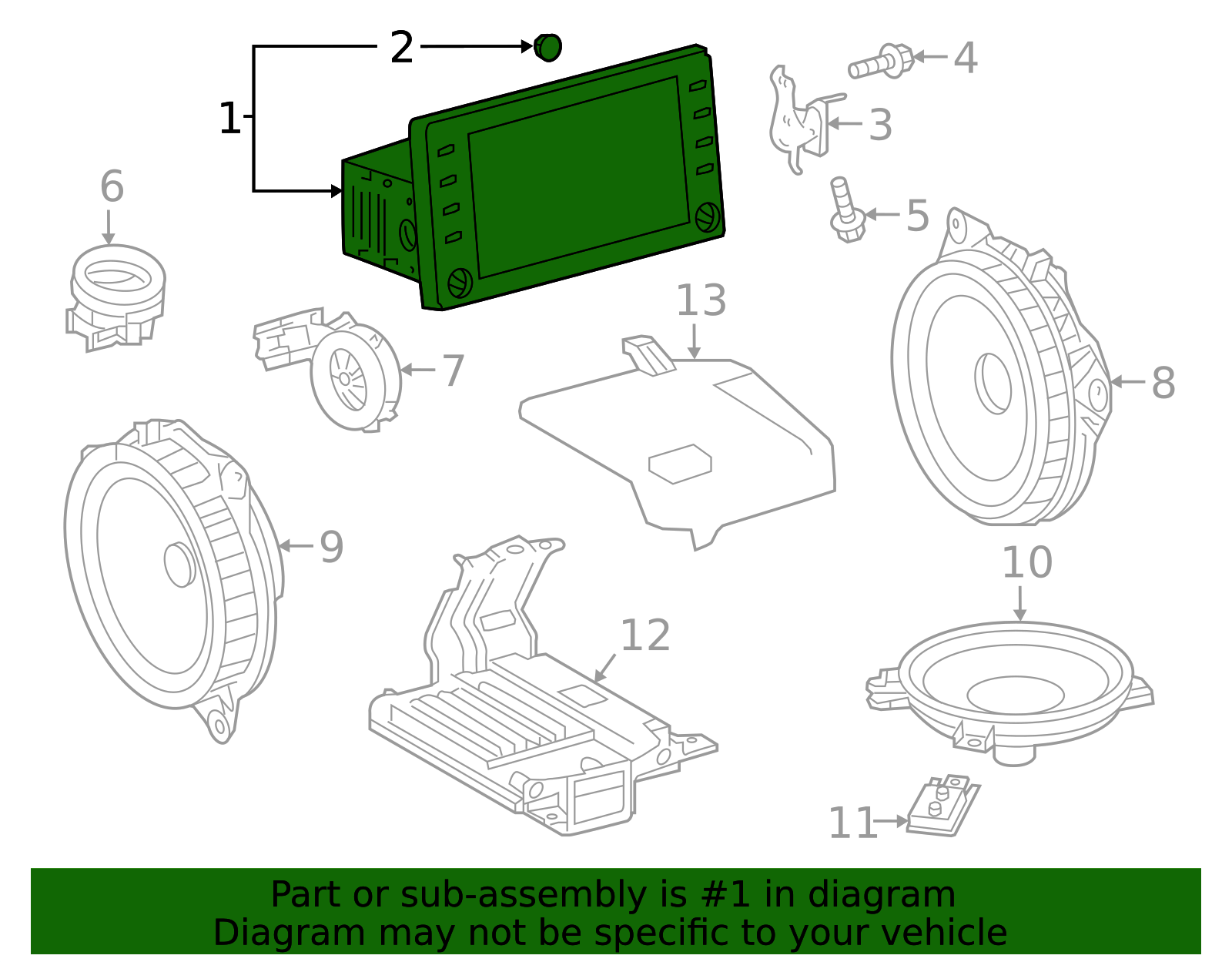 86140-02780 - Display Unit 2020 Toyota Corolla | AutoNation Parts