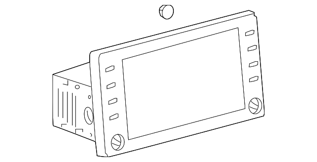 2020 Toyota Corolla Display Unit 86140-02780 | Toyota Parts Center
