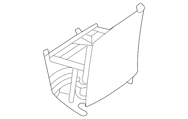 177-680-42-01-8T92 - Storage Compartment - 2019-2021 Mercedes-Benz ...