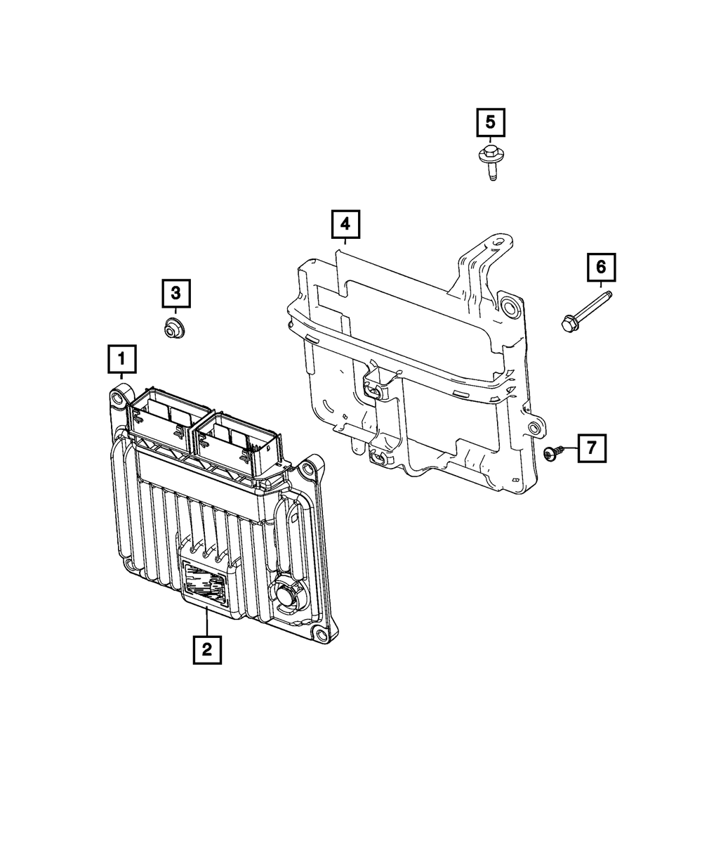 2021-2024 Jeep Engine Controller Module 68437018AJ | Mopar eStore