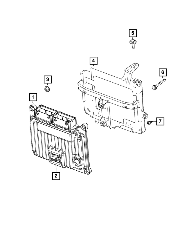 2021-2024 Jeep Engine Controller Module 68437018AJ | Mopar eStore