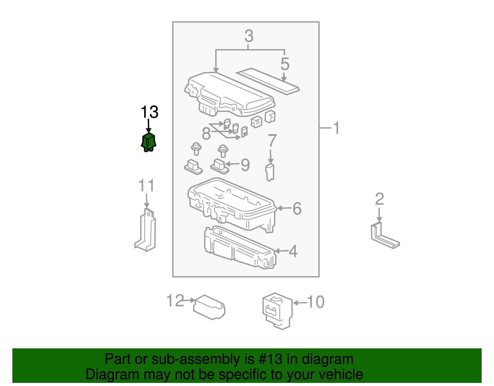 1995-2011 Honda 1995-2011 Honda - Relay Assembly Power (4P No 305 ...