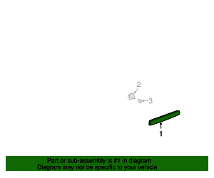 209-690-26-62-9999 - Body Trim Molding 2003-2009 Mercedes-Benz ...