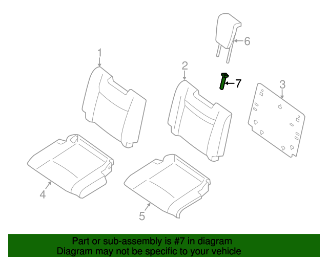 2009-2020 Nissan Headrest Guide 88602-9Y100 | My Nissan Part