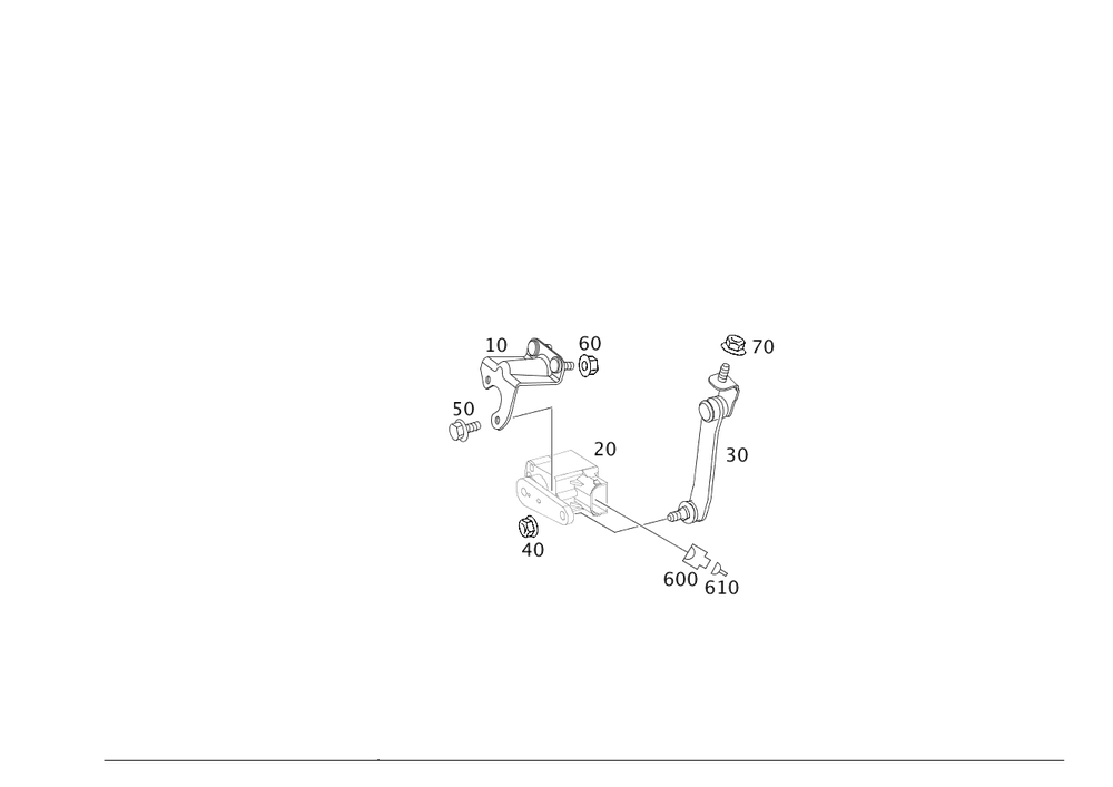 211-320-04-89 - Rod 1994-2006 Mercedes-Benz | Mercedes-Benz USA Parts