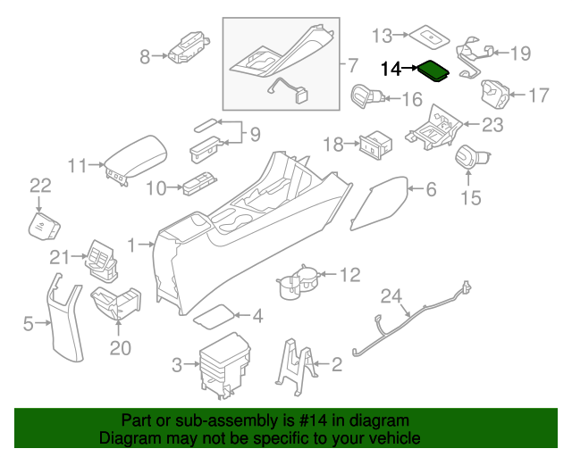 95560-G5100 - Electromagnetic Induction Charger 2020-2022 Kia Niro ...