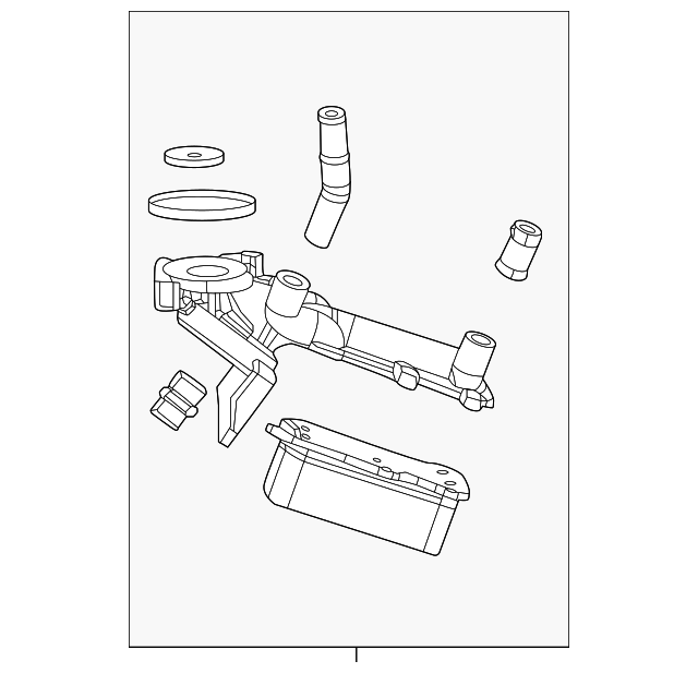 2022-2023 Jeep Grand Wagoneer Adapter 68480745AE | Mopar Parts Canada