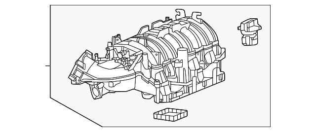 68531639AA - Intake Manifold - 2022-2023 Jeep Grand Wagoneer | Mopar ...