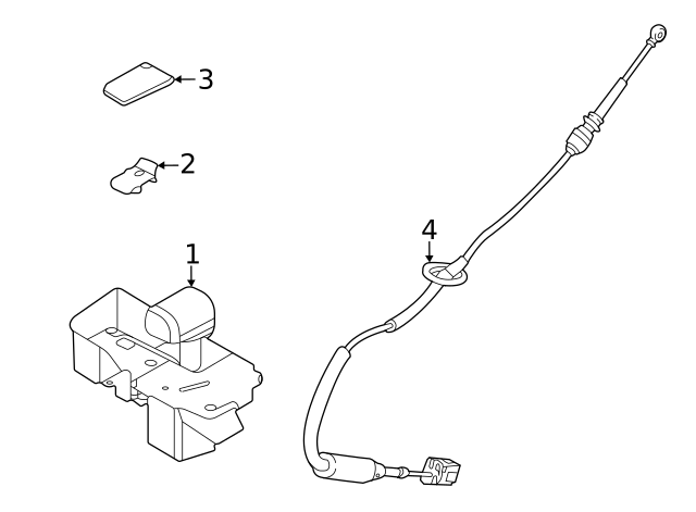 2021-2023 Ford F-150 Gear Shift Assembly ML3Z-7210-S | OEM Parts Online