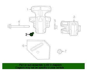 68156465AB - Side Panel Reinforcement Left - 2013-2020 Ram 3500 | Mopar ...