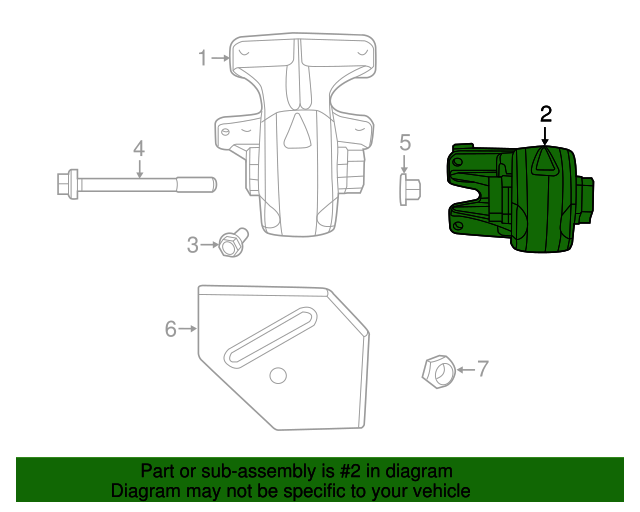 2009-2022 Mopar Insulator 68043231ab | TascaParts.com