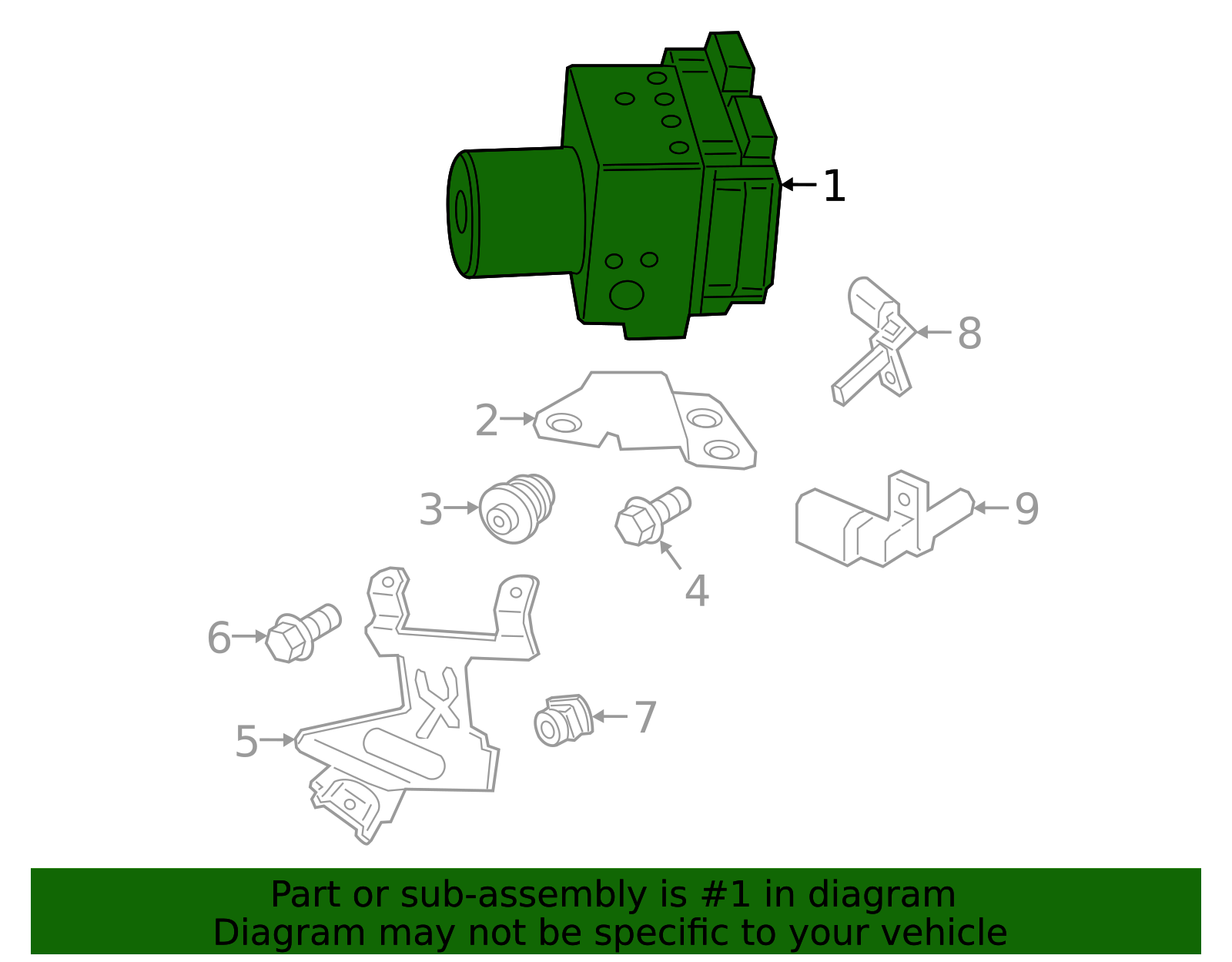2019-2023 Porsche Cayenne ABS Control Unit 9Y0-614-508-SY | OEM Parts ...