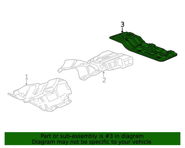 2020-2023 GM Shield 42486003 | GMPartsDirect.com