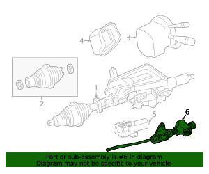 2006-2023 Mercedes-Benz Steering Column Tilt Motor 205-460-38-03 | MB ...