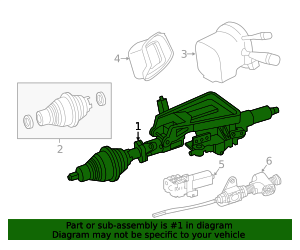 2016-2022 Mercedes-Benz Steering Column 253-460-42-00 | AutoNationParts.com