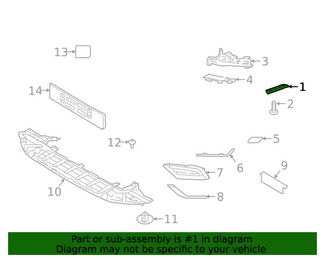 2019-2020 Volvo Side Bracket 31455634 | TascaParts.com