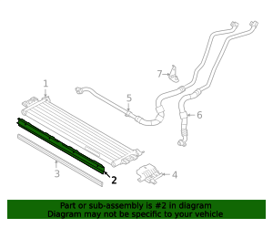 17219501842 - 2021-2024 BMW M4 Oil Cooler Cover (17-21-9-501-842) | BMW ...