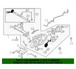 2021 Ford Bronco Axle Seal MB3Z-4B416-A | TascaParts.com