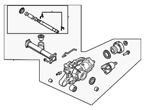 2021-2024 Ford Bronco Differential Carrier MB3Z-4141-E | OEM Parts Online