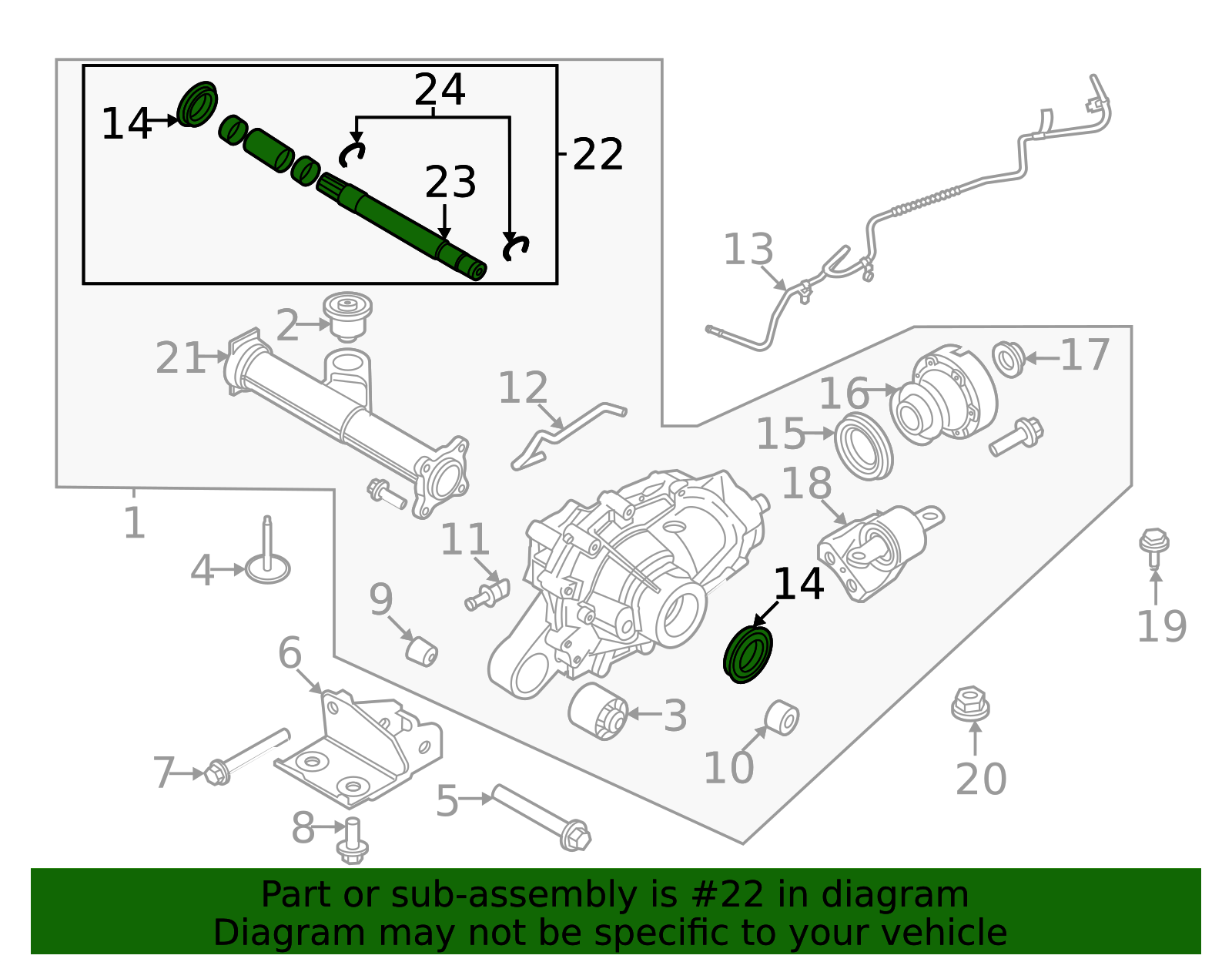 MB3Z-4B410-B - 2021-2024 Ford Bronco - Repair Kit | My Ford Parts