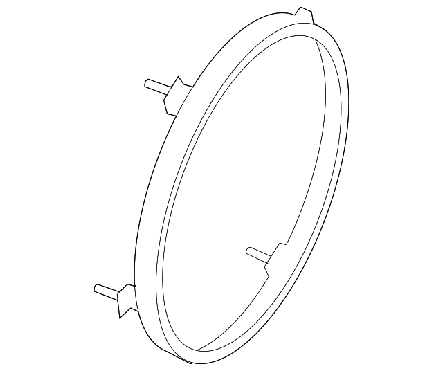 Headlamp Bezel - Mopar (68003772AA) | TascaParts.com