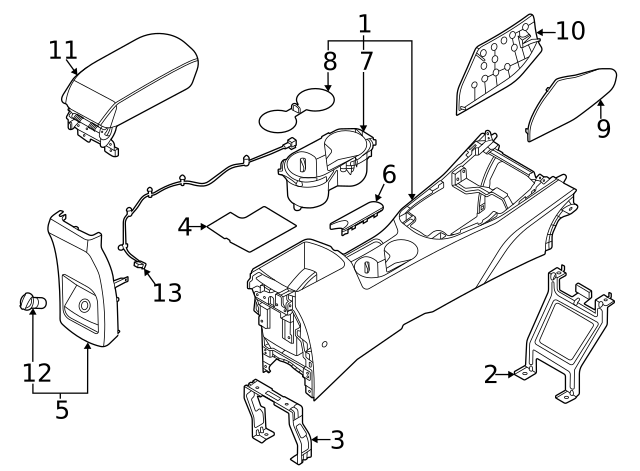 96125-K0000 - 12 Volt Accessory Power Outlet 2020-2022 Kia Soul | Kia ...